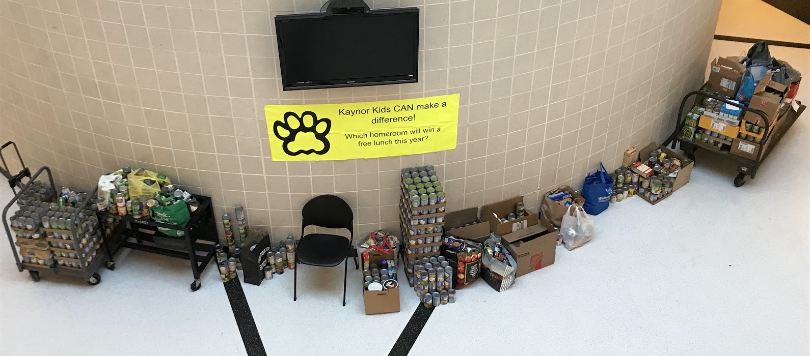 Student Council Sponsors Canned Food Drive - W.F. Kaynor Technical High ...